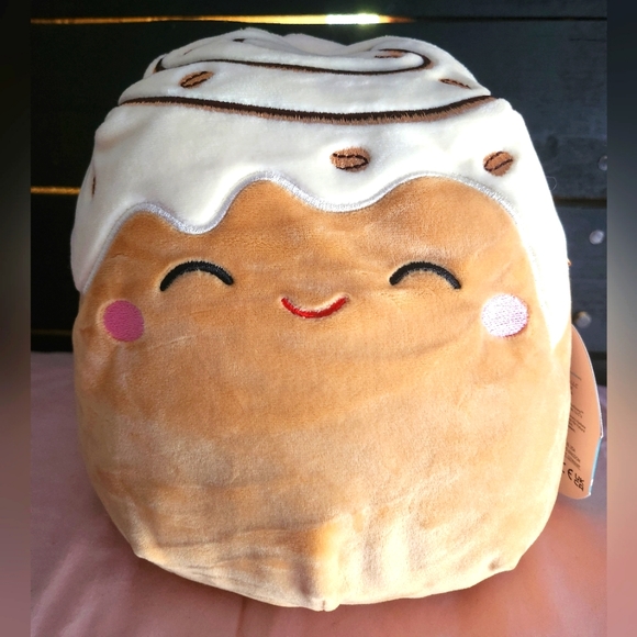 Squishmallows | Toys | Nwt Chanel The Cinnamon Bun Roll 8 Food Squad Squishmallows New | Poshmark